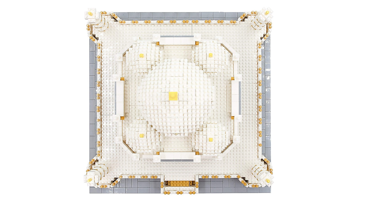 dOvOb Micro Mini Blocks Taj Mahal Model Set - 4000 Pieces