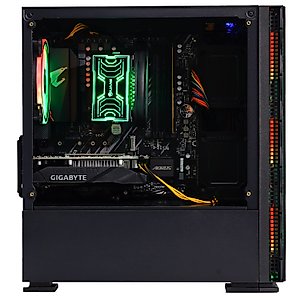 HAJAAN Breeze Gaming Desktop Tower Computer PC - AMD Ryzen 5 5000 G-Series 5600G 6-Core Processor 3.90GHz, 16GB DDR4 RAM, 512GB SSD, Gaming Headset, Wi-Fi Ready, Windows 11 Pro (with Radeon Graphics)