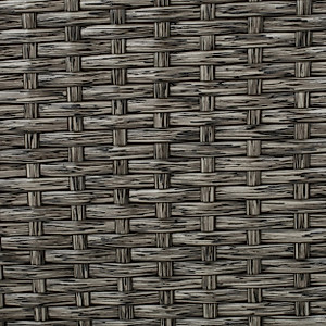 Christopher Knight Home Puerta Outdoor Wicker Swivel Club Chairs with Water Resistant Cushions, 2-Pcs Set, Mix Black / Dark Grey