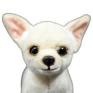 FRANKIEZHOU Simulation Chihuahua-10,Dog Stuffed Animals,Realistic Dog Toy,Puppy Dog Stuffed Animals for Kids, Chihuahua Plush,Girls Gifts, Kids' Plush Toy Pillows,Hugging Pillow