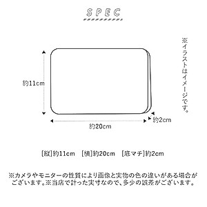 レイメイ藤井 Kept Raymay Fujii KPF603R Pencil Case, Clear Pen Case, Red