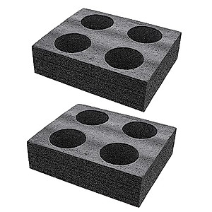 Mobestech 6 Pcs Cup Holder Tray Cupholder Tray Foam Cup Holder Beverage Cup Holder Cup Holders for Drinks Coffee Cup Holder Drinks Holder Takeout Packing Tray Beverage Cup Carrier Tray Shelf