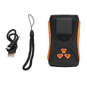 Nuclear Radiation Monitor, Wide Range Radiation Dose Counter High Sensitivity GM Counting Sound Light Alarm Real Time with Timing for Home Improvement