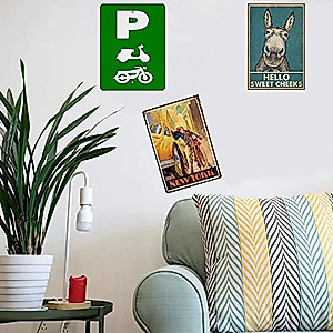 JIANKUN Tin Sign Laundry Room Vintage Metal Laundry Salty Dog White Decorative S Wash Room Home Decor Art S 7.9x11.8 Inch Sign