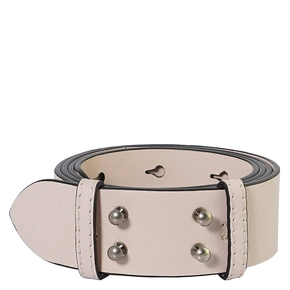 Burberry The Medium Ladies Belt Bag Grainy Leather Belt- Chalk Pink