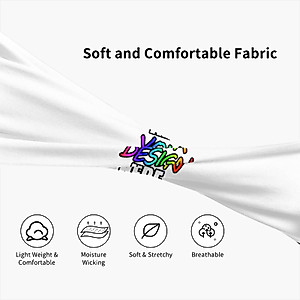 Personalized Sport Headband Hairband for Men Comfortable Nonslip Hair Sweat Bands Headbands Sweatband for Gym Running Basketball Yoga Fitness Exercise, White