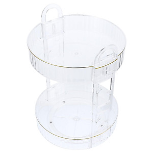 Kichvoe storage shelves make up Phnom Penh necklace holder spices organizer dresser bracelet hair products skincare organizers dressing table turntable jewelry lotion