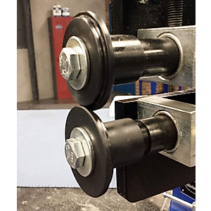 Eastwood Metal Bead Roller with Dies | Generous 19 inch Throat Industrial Cast-Iron Metal Beads Roller | 18 Gauge Sheet Metal Rotary Forming Machine | Durable Steel Construction English Wheel