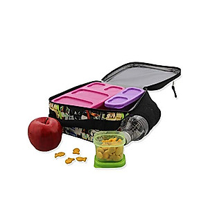 LEGO Star Wars Meal Holder, Boy's Girl's Adult Soft Insulated School Lunch Box (One Size, Lego Star Wars)