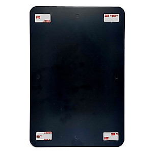 Kraken Sign Co. - Baby Changing Area Sign - ADA Compatible - Braille Sign - White Lettering and Graphic on Black Background - 9" x 6" - Self Adhesive Included