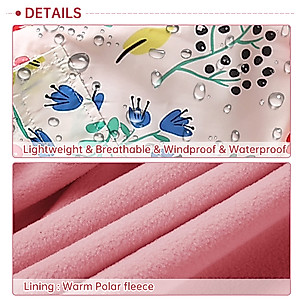 Happy Cherry Infant Fleece Lined Jacket Hooded Coat Zipper Fall Coat Long Sleeve Thick Warm Outerwear Style 2 2-3T