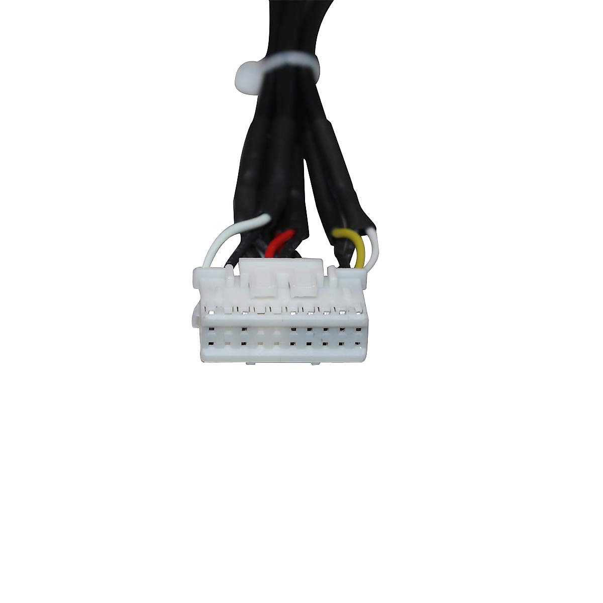 Yongjiangxia RCA Harness Compatible with Kenwood 20Pin 7 RCA Audio Video Input Output Rear View Camera in