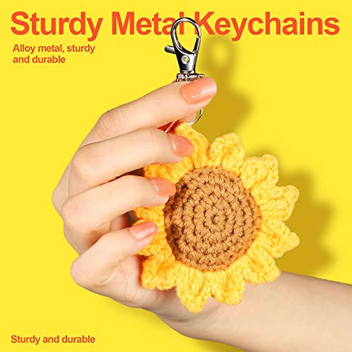 60PCS Metal Swivel Snap Hooks with Key Rings, LEOBRO 30PCS Small Lobster Claw Keychains Clasps and 30PCS Key Chain Ring for Keychain Clip, Lanyard, Key, Jewelry Making, Art Crafts, Silver