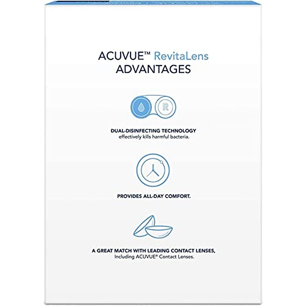 Accuvue RevitaLens Multi-Purpose Disinfecting Solution 12 oz (Pack of 2) - New Version