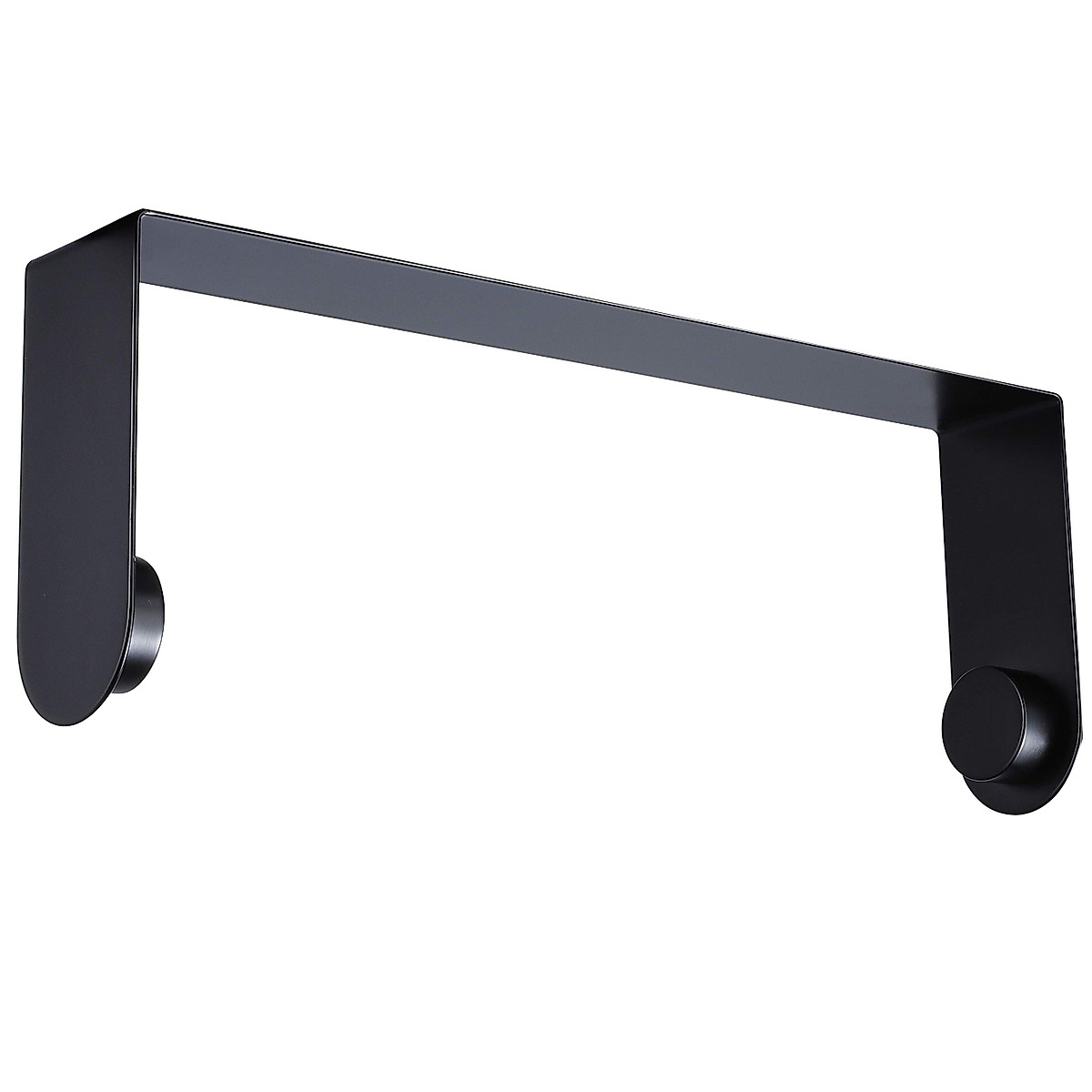 Under Cabinet Paper Towel Holder + Black Wall Hooks Adhesive Hooks
