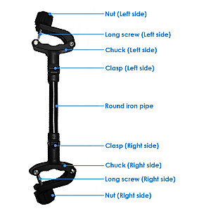 Wallfire Baby Stroller Connectors Universal Baby Cart Pushchair Connectors