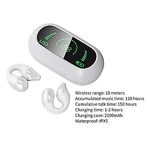 Open Ear Headphones,Sport Earbuds,Sport Headphones,Open Earbuds,Wireless Earbuds Mini for Cycling Driving, Open earplugs, Running Earbuds