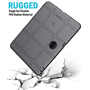 Case for OnePlus Pad 11.6" Tablet (2023), Nakedcellphone Special Ops Tactical Armor Rugged Shield Protective Cover [Anti-Fingerprint, Matte Grip Texture] with Stylus Holder Slot - Matte Black
