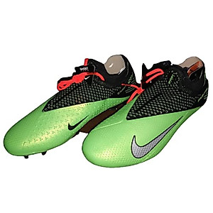 Nike Phantom VSN 2 Elite DF FG Mens Football Boots CD4161 Soccer Cleats (UK 10 US 11 EU 45, Black Metallic Platinum 036)