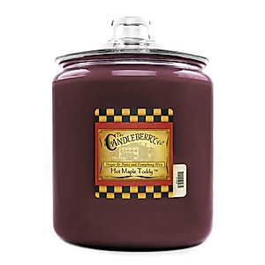 Candleberry Candles | Hot Maple Toddy Giant Candle | Best Candles on The Market | Hand Poured in The USA | Highly Scented & Long Lasting | Huge 160 Oz Candle