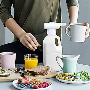 Home First Milk Dispenser for Fridge Gallon | Hands Free Automatic Drink Dispenser