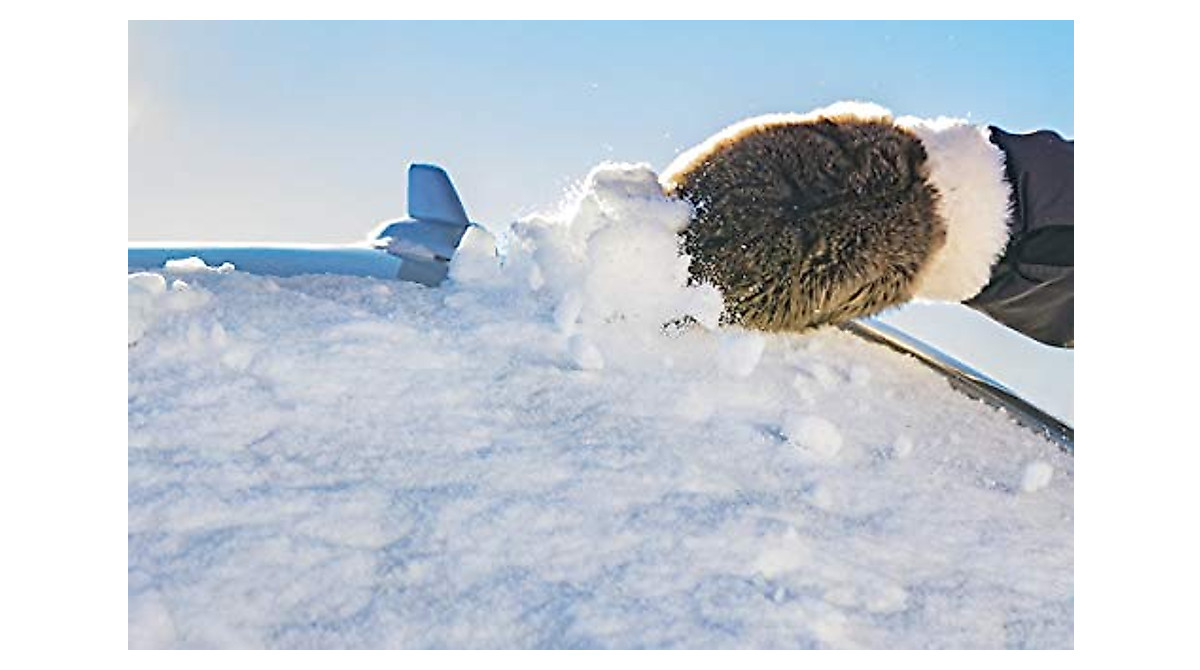 Stay Warm with SubZero Faux Fur Scraper Mitt
