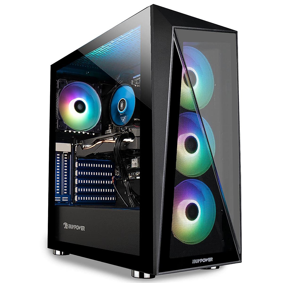 iBUYPOWER Starter PC Computer Desktop Slate4MR 220i (Intel i3-10105F 3.7 GHz,NVIDIA GeForce GT 1030 2GB, 8GB DDR4, 480 GB SSD, WiFi Ready, Windows 10 Home)