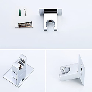 ZLOCYIVHE Toilet Bidet Sprayer Kit Bidet Attachment for Toilet Handheld Hand Shower for Toilet Set with Hose Brass No Drilling Cold Water Chrome Bidet Shower Sprayer Head