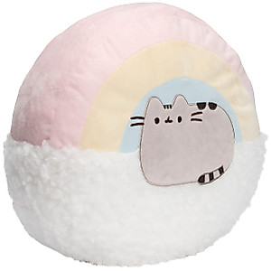 GUND Pusheen Rainbow Pillow Plush Stuffed Animal Cat, 13"