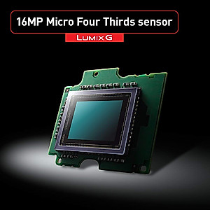 PANASONIC LUMIX GX85 Camera with 12-32mm and 45-150mm Lens Bundle, 4K, 5 Axis Body Stabilization, 3 Inch Tilt and Touch Display, DMC-GX85WK (Black USA) (Renewed)