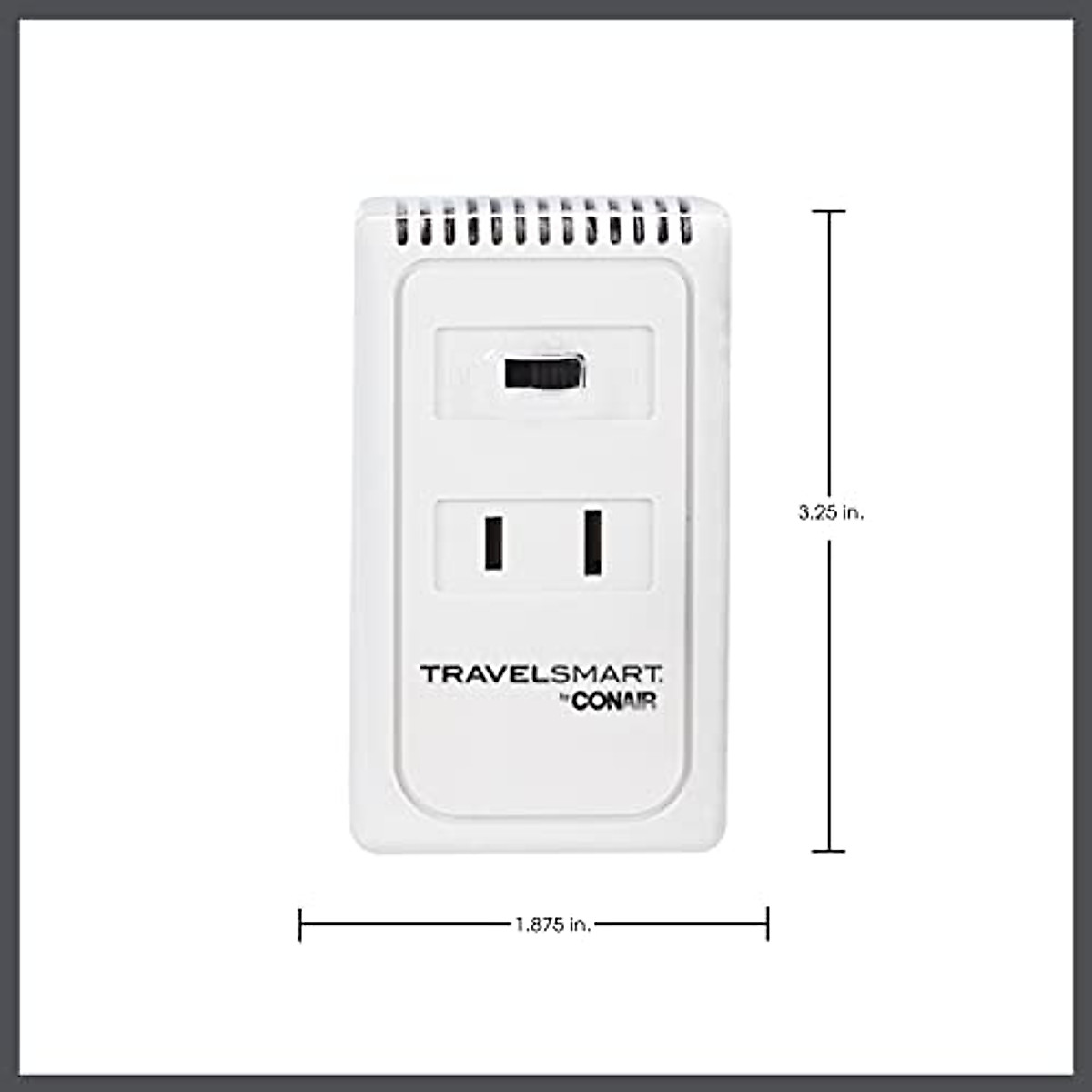 Conair Voltage Converter and Universal Travel Adapter, European Travel Plug Adapter, Univerasal Adapter Plug Converter for Travel, 6 Piece Set