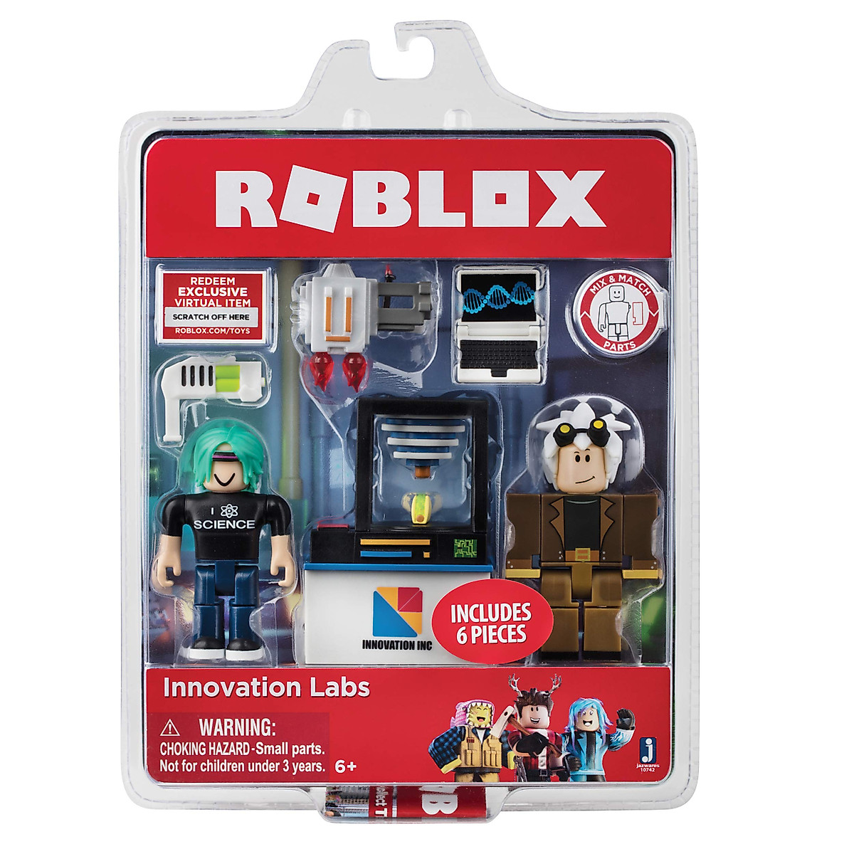 Roblox Action Collection - Innovation Labs Game Pack [Includes Exclusive Virtual Item]