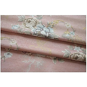 XMTXZYM 2 Meter Retro Yarn Dyed Jacquard Fabric Women's Autumn Winter Dress DIY Sewing Fabric