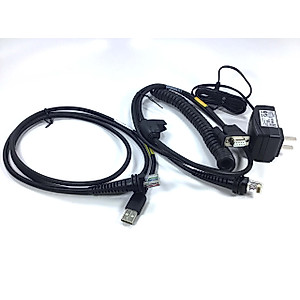 Honeywell Xenon 1902G-HD (High Density) Wireless Area-Imaging Barcode Scanner Kit (1D, 2D and PDF), Includes Cradle, Power Supply, RS232 Cable and USB Cord