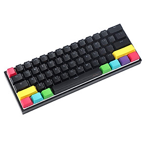 Anodizing Aluminum CNC Case Wood Case for Anne Pro 2 (Wine Red)