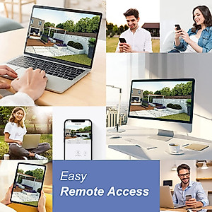 Evtevision 16 Channel Security CCTV DVR,1080p Lite 5-in-1 Hybrid Video Recorder for 2MP AHD TVI CVI CVBS Analog IP Security Cameras,Motion Alerts,Remote Access,NO HDD