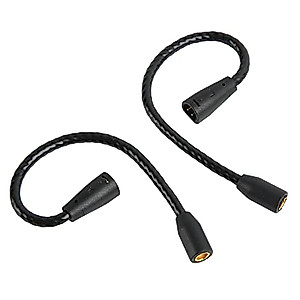 MMCX Adapter Cable, MMCX Gold Plated Connector to IE80 Adapter Cable Lossless Sound for IE8i to IE80