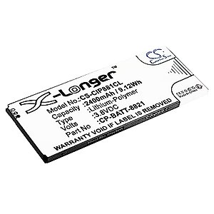 Auronino Cisco Replacement Battery for 8800 Compatible with CP-BATT-8821 GP-S10-374192-010H 74-102376-01(2400mAh)