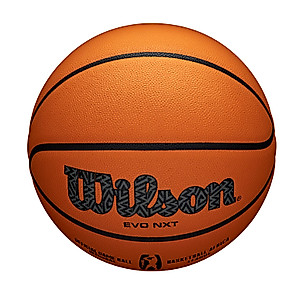 Wilson Basketball EVO NXT Africa League, Blended Leather, Indoor-Basketball, Orange