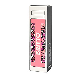 BRITTO Romero 25oz Insulated Water Bottle, Stainless Steel, Alive - Pink'