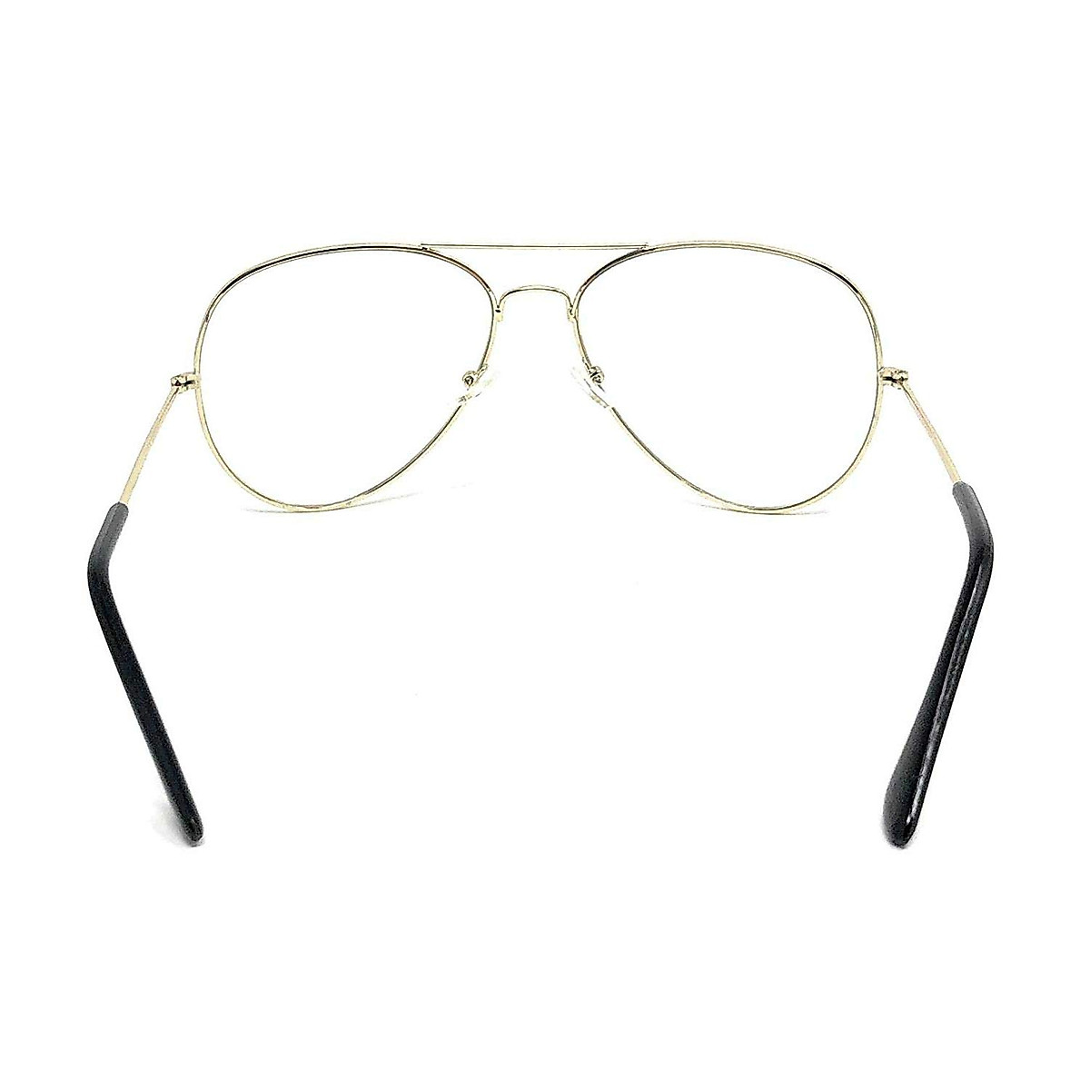 SHAMZBEST Clear Lens Aviator Eyeglasses Classic Retro