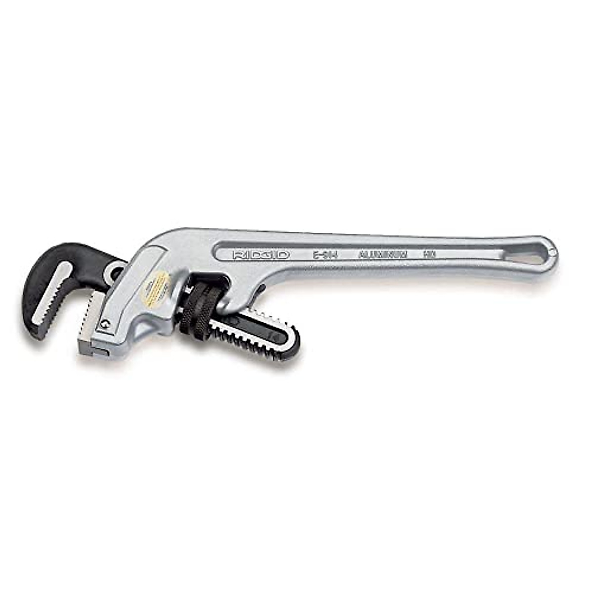 RIDGID 90107 E-910 Aluminum End Wrench, 10-inch Plumbing Wrench,Silver,Small