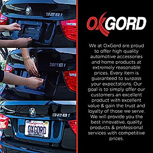 License Plate Holder Bracket Mounting Kit Compatible with BMW 1 2 3 4 5 6 Series Rear Plates Car Accessories Replaces 51187160607, 511882380615 & 51188238061 Tag Frame Back Bumper Trunk Mount Adapter