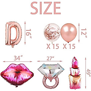 You Are Like Really Pretty Balloons Rose Gold Bachelorette Party Banner You Can't Sip With Us/Mean Girls Themed Decor for Birthday Wedding/Bridal Showers/Engagement Party Supplies Decorations