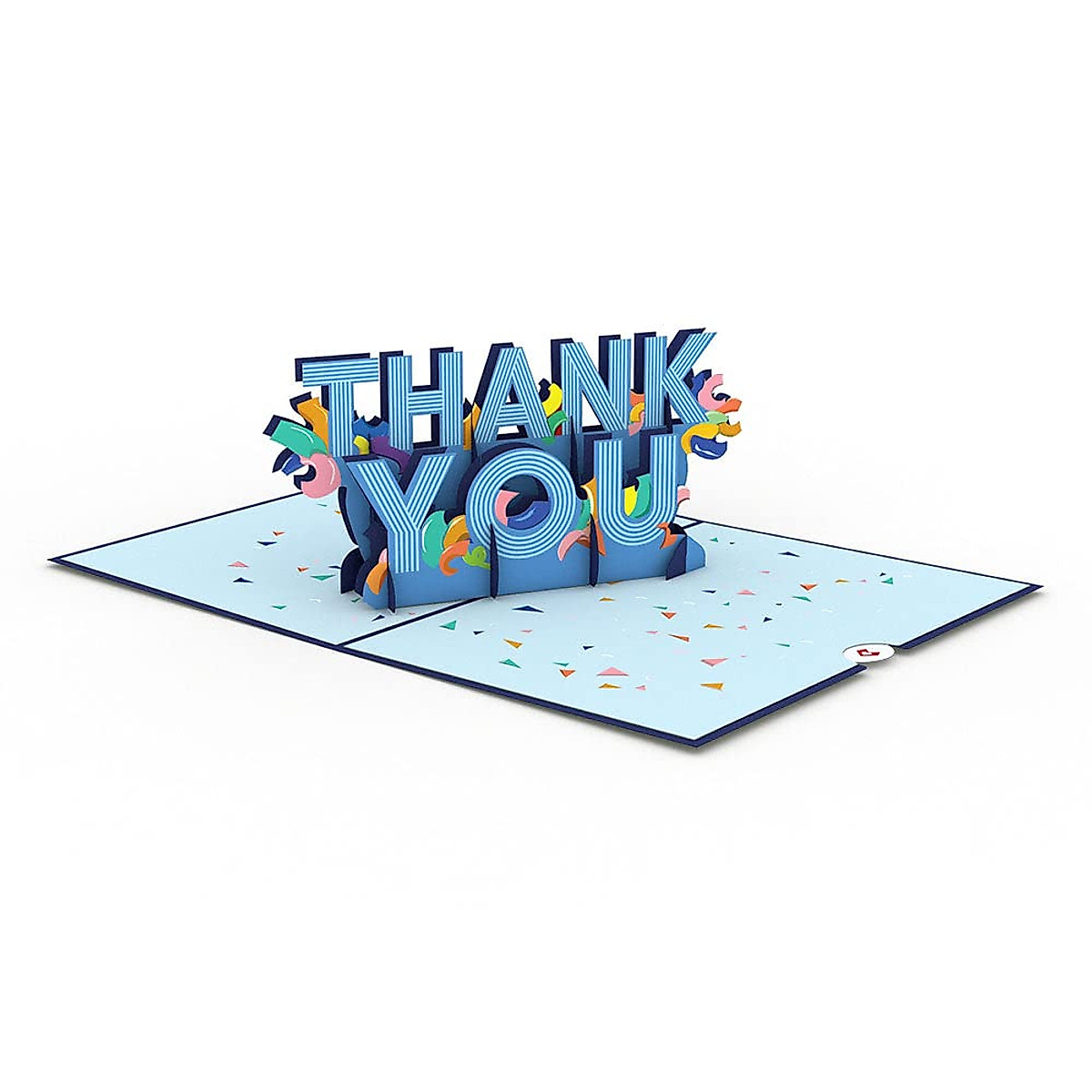 Lovepop Confetti Thank You Pop Up Card, 5x7-3D Greeting Card, Thank You Card, Pop Up Love Card, Thinking of You Cards, Retirement Card
