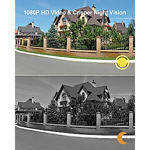 Doorbell Camera Wireless WiFi Video Doorbell Two-Way Audio Human PIR Motion Detection HD Security Camera Real-Time Video for iOS & Android Phone