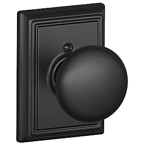 Schlage F170PLY622ADD Schlage F170-PLY-ADD Plymouth Non-Turning One-Sided Dummy Door Knob with Decorative Addison Rosette