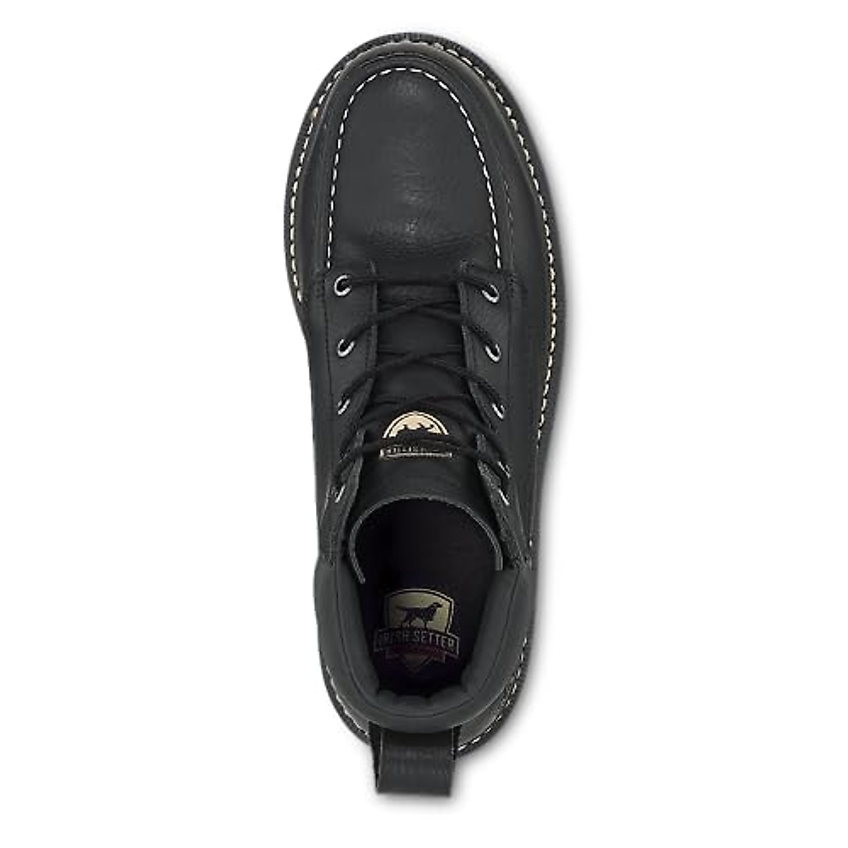 Irish Setter, Ashby, Men's, 6", Aluminum Safety Toe, Work Boot, Black, 12 EE (Wide)