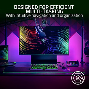 Razer Stream Controller: All-In-One Keypad for Streaming - 12 Haptic Switchblade Keys - 6 Tactile Analog Dials - 8 Programmable Buttons - Designed for PC & Mac Compatibility