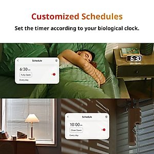 SwitchBot Blind Tilt Motorized Blinds - Smart Electric Blinds with Bluetooth Remote Control, Solar Powered, Light Sensing Control, Add Hub to Make it Compatible with Alexa & Google Home